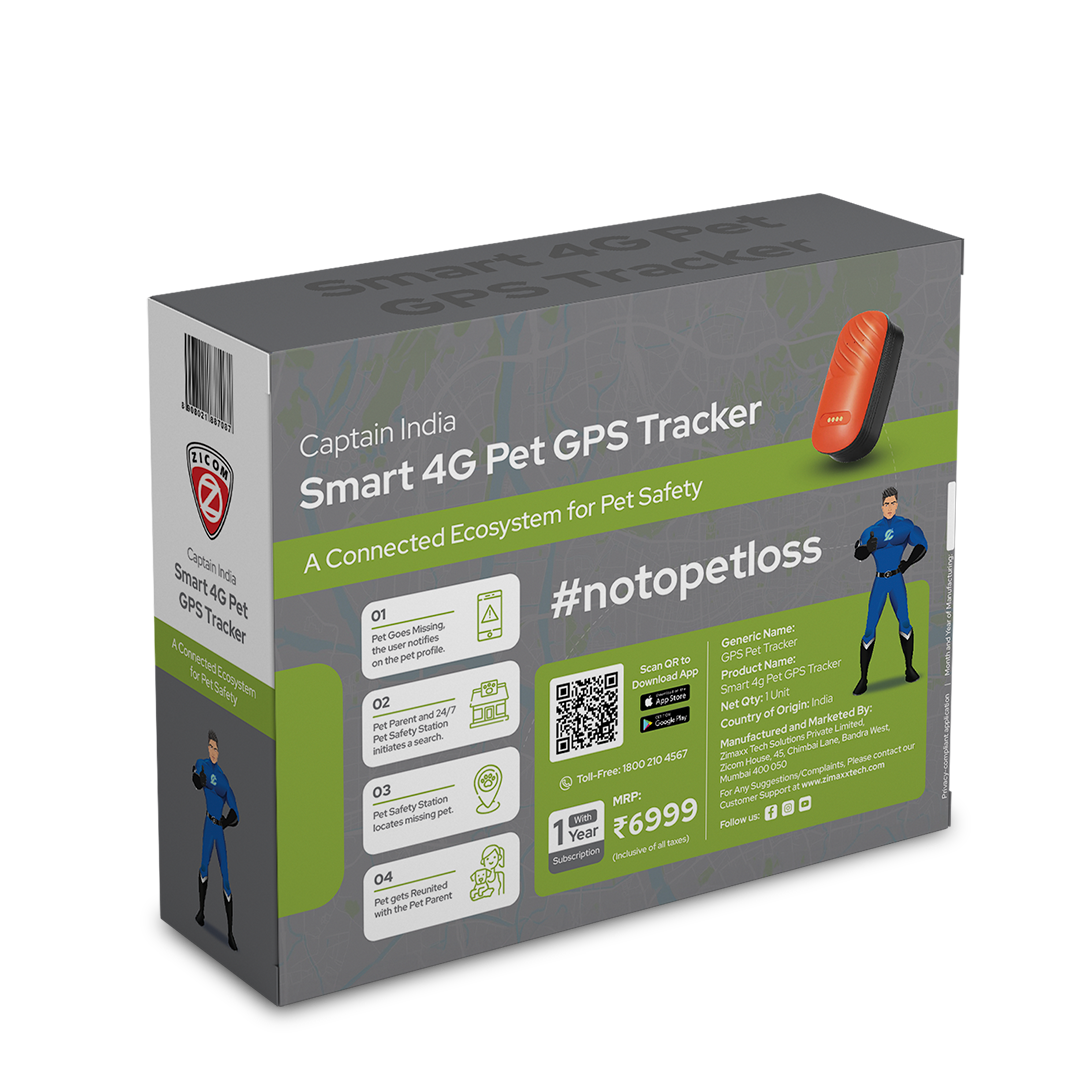 Captain India Smart 4G GPS Tracker - Advanced Tracking | Captain India